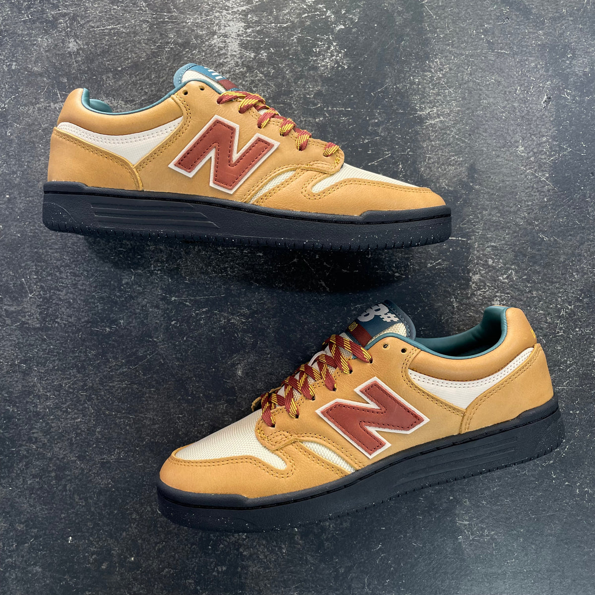 New Balance Numeric 480 Brown/Red SALE – 561 Skate