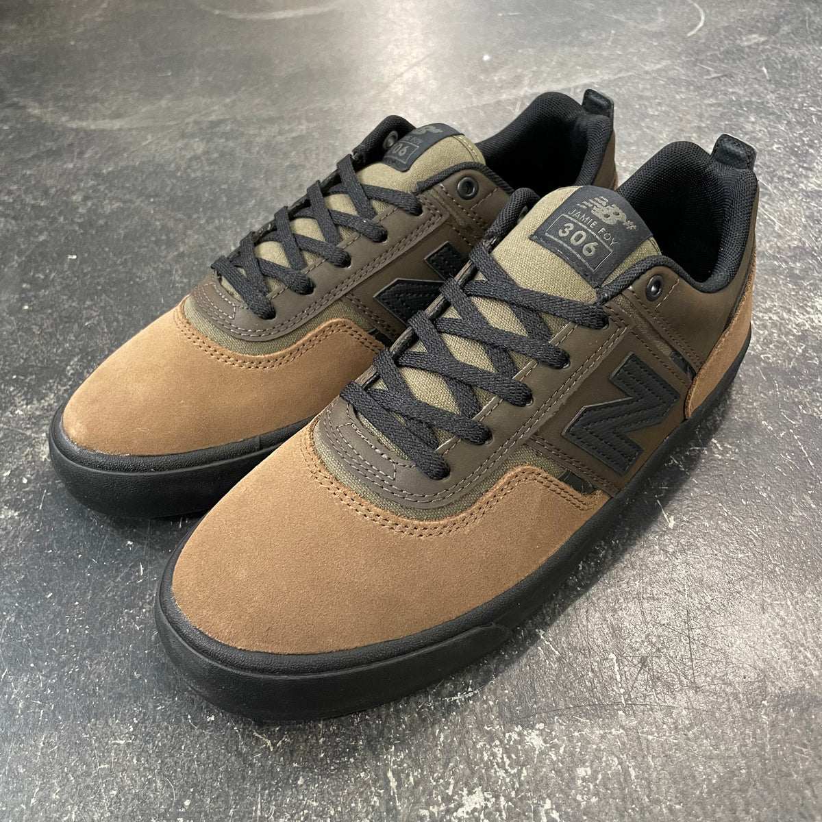 New Balance Numeric 306 Foy Brown/Black – 561 Skate