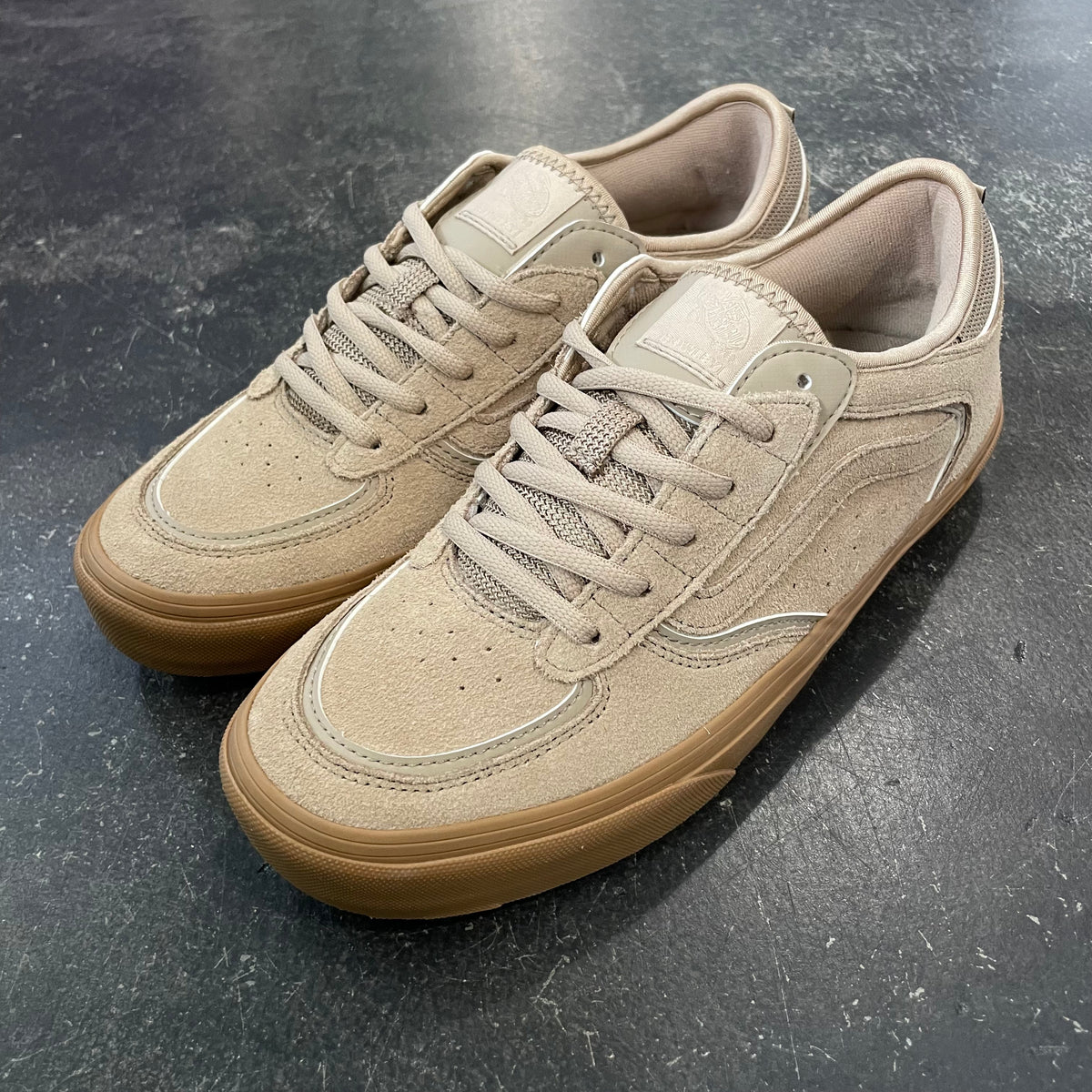 Vans Skate Rowley Suede Tan/Gum – 561 Skate
