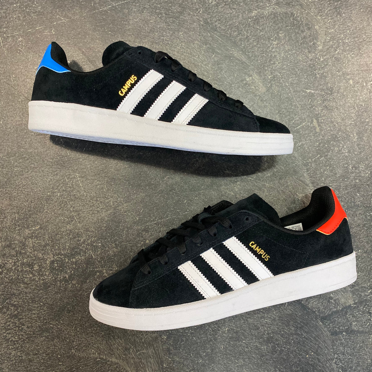 Adidas Campus Black/White/Black SALE – 561 Skate